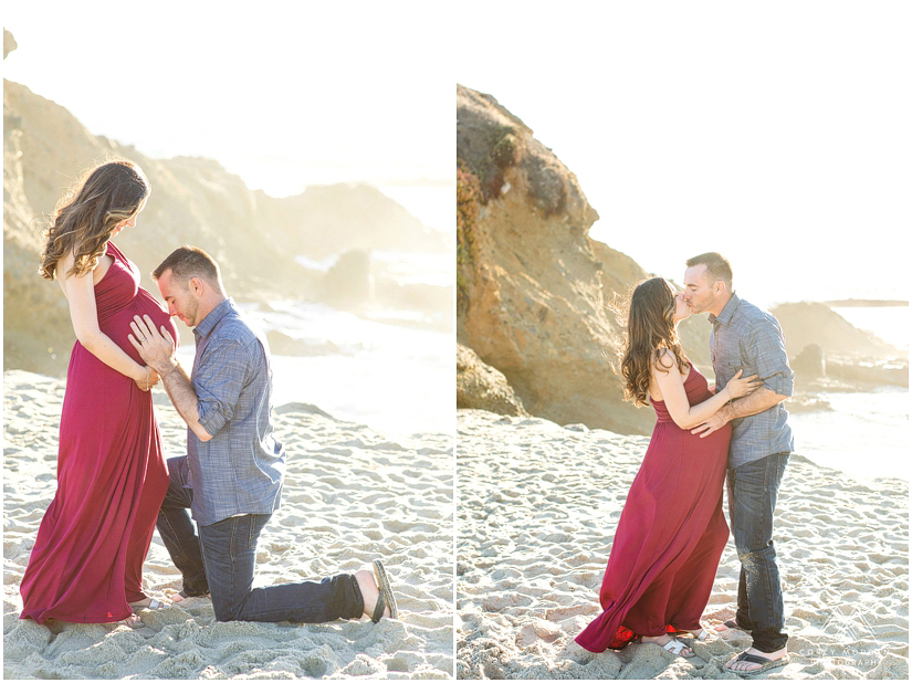 Michelle and Tyler Pregnancy Pictures. Maternity Session Laguna Beach ...
