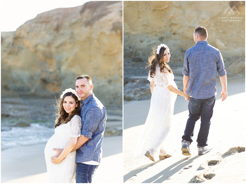 Michelle and Tyler Pregnancy Pictures. Maternity Session Laguna Beach ...