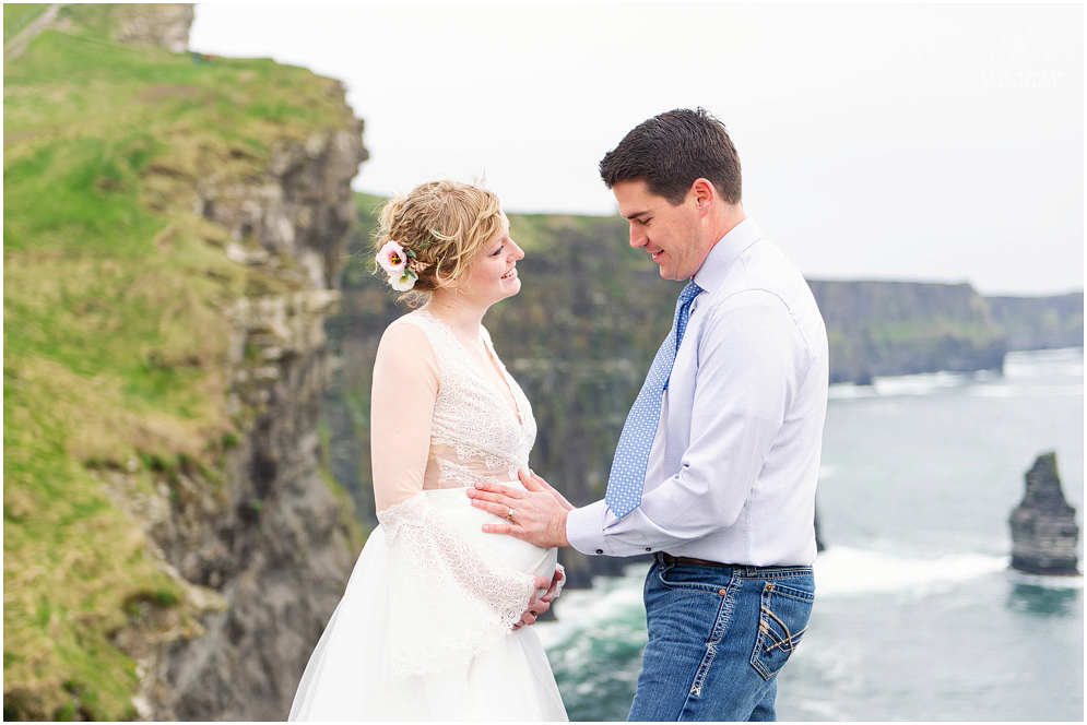 Maternity Shoot on the Cliffs of Moher. Ireland destination ...